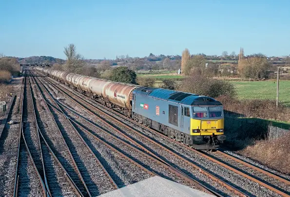 DB Cargo 60074 Luke passes through Trowell Junction on February 27 ...