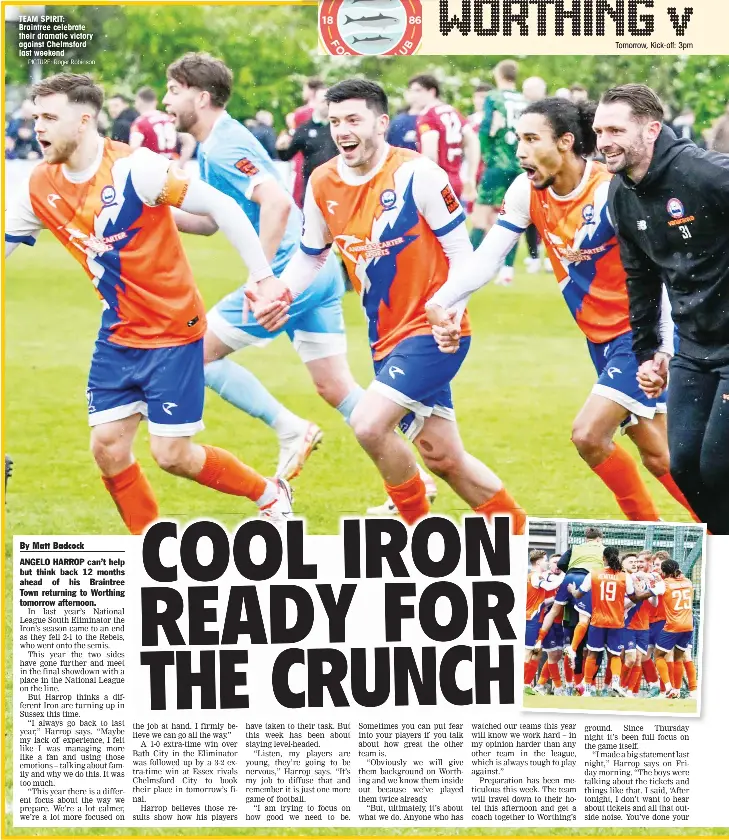 COOL IRON READY FOR THE CRUNCH - PressReader