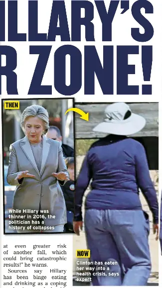 HEFTY HILLARY’S DANGER ZONE! - PressReader