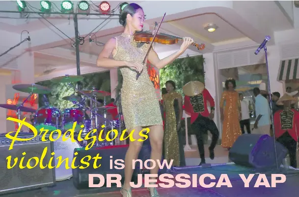 Prodigious violinist is now DR JESSICA YAP - PressReader