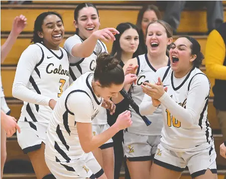 Colonels are moving on in Class MM, thanks to defense - PressReader