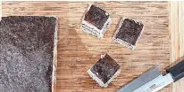 Stacked sushi squares make easy holiday hors d’oeuvres Stacked sushi ...