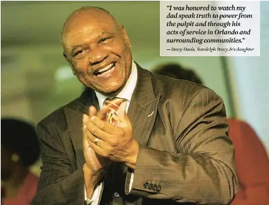 Orlando spiritual, civil rights leader honored as ‘visionary’ - PressReader