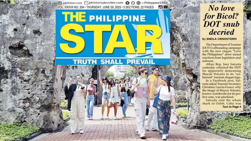 No love for Bicol? DOT snub decried - PressReader