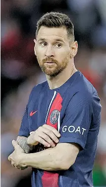 Lionel Messi se despide del PSG y es abucheado - PressReader