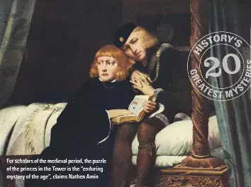 Princes in the Tower are history’s greatest mystery - PressReader