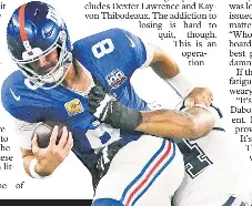 As other New York teams thrive, Giants once again mired in irrelevanc­e ...