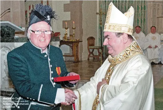 TOM IS NOW A PAPAL KNIGHT - PressReader