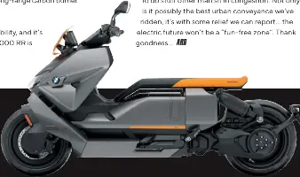2022 BMW CE 04 ELECTRIC SCOOTER - PressReader