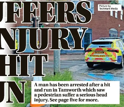 MAN SUFFERS HEAD INJURY AFTER HIT AND RUN - PressReader