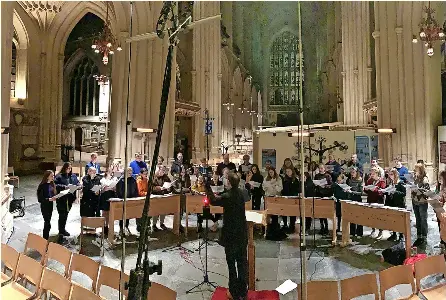 Choir launches first recording since lockdown - PressReader
