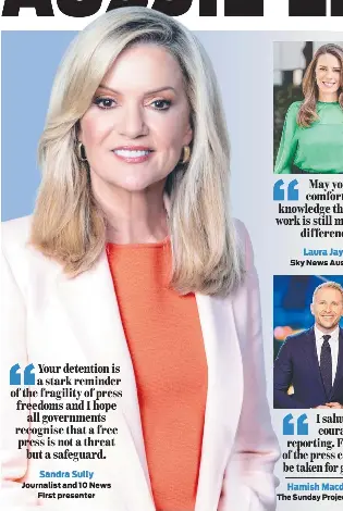 AUSSIE LEADERS UNITE FOR EVAN - PressReader