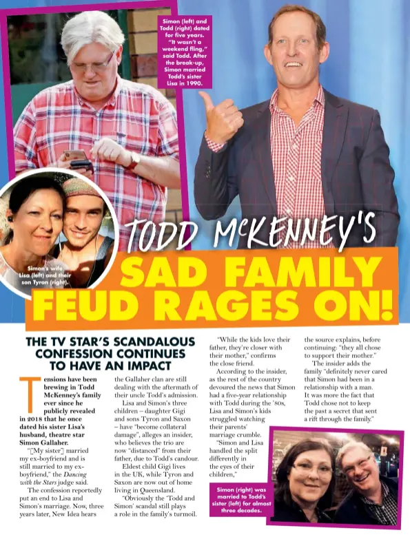 TODD MCKENNEY’S SAD FAMILY FEUD RAGES ON! - PressReader