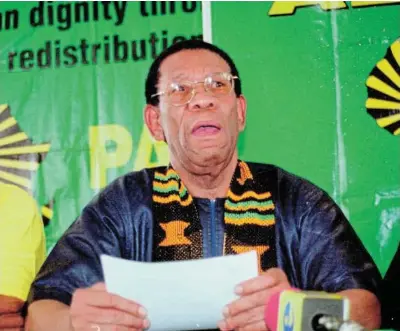 Pheko was unwavering in his drive for total liberation of his people ...