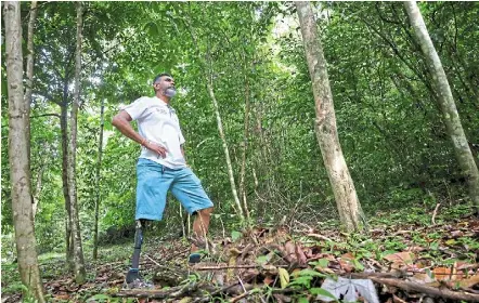 Making great strides with prosthetic leg - PressReader