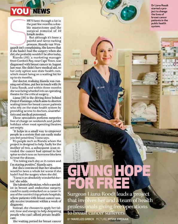 Doctor provides free breast cancer surgery - PressReader