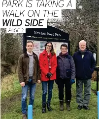 PARK IS TAKING A WALK ON THE WILD SIDE - PressReader