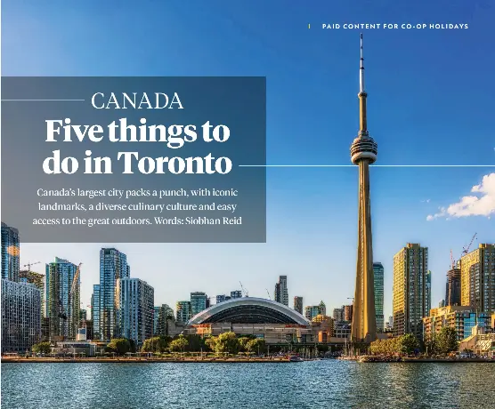 Five things to do in Toronto - PressReader