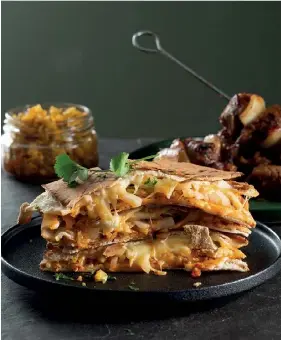 Naan BRAAI TOASTIES with CURRY KEBABS and ACHAR - PressReader