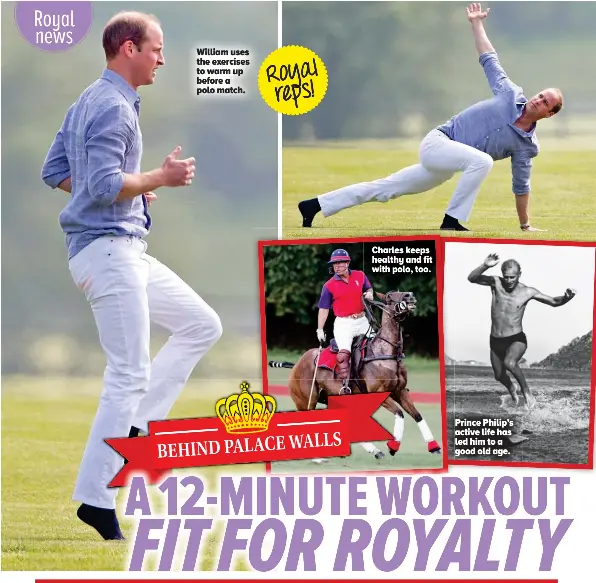 A 12-MINUTE WORKOUT FIT FOR ROYALTY - PressReader