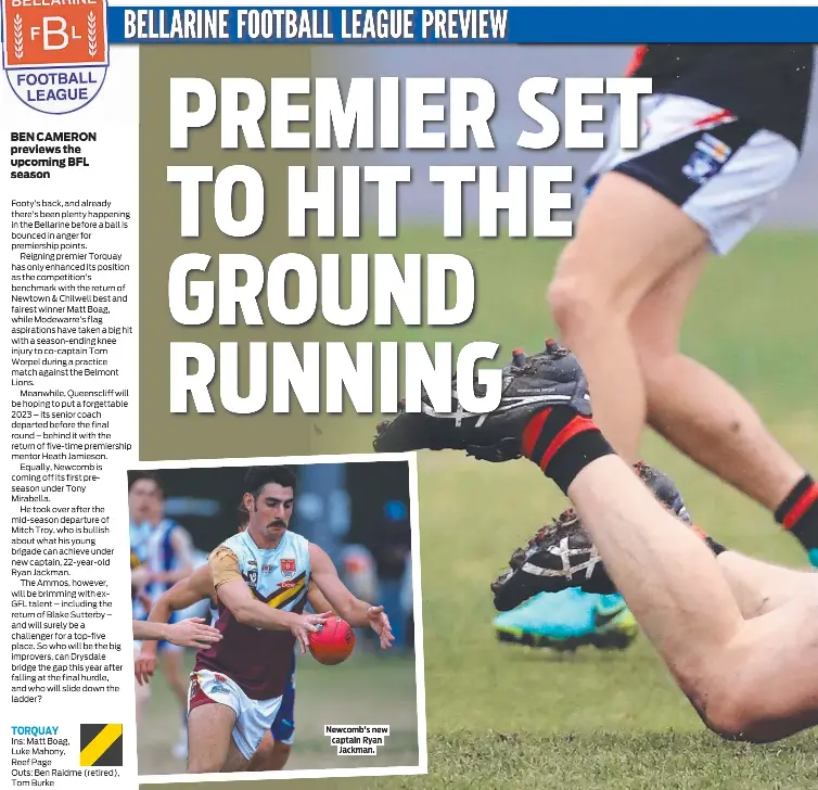 PREMIER SET TO HIT THE GROUND RUNNING - PressReader