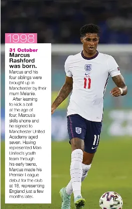 Marcus Rashford was born. - PressReader