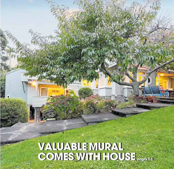 VALUABLE MURAL COMES WITH HOUSE - PressReader