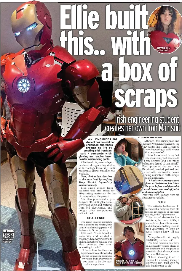 Ellie built this.. with a box of scraps - PressReader