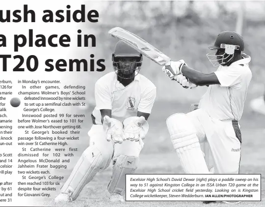 Excelsior brush aside KC to book a place in ISSA Urban T20 semis - PressReader