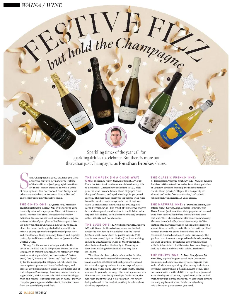 FESTIVE FIZZ but hold the Champagne - PressReader