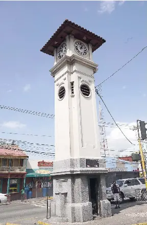 Jamaica’s historic clocks A QUAINT CHARM WORTH RESTORING - PressReader