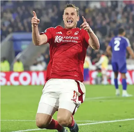 Wood Scores Again as Nottingham Stretch Win Record - PressReader