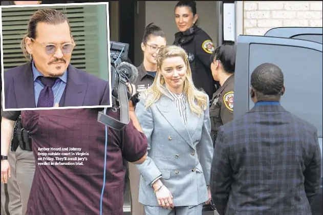 It Depp-ends on jury After wacky, lurid 6-week trial panel gets defamation case - PressReader