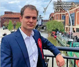 Lincoln’s Labour candidate Hamish Falconer outlines pledges and gives ...