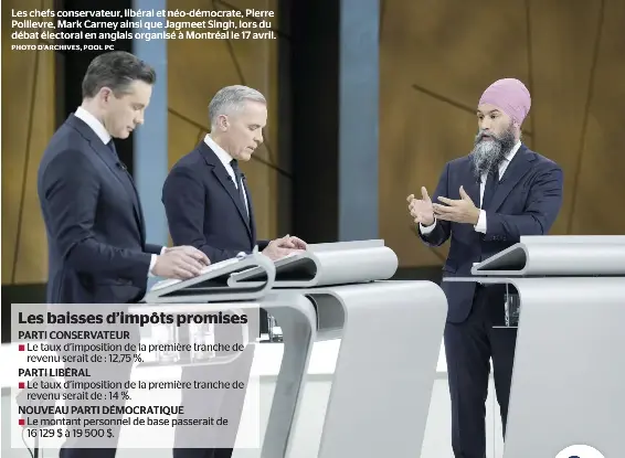 Les partis se piquent des idées - PressReader