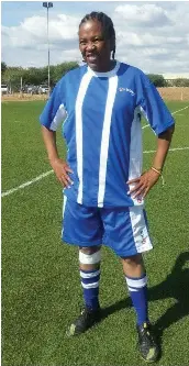 Up close with Namibia’s football First Lady - Julien Garises - PressReader