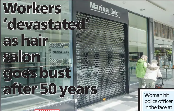 Workers ‘ devastated’ as hair salon goes bust after 50 years - PressReader