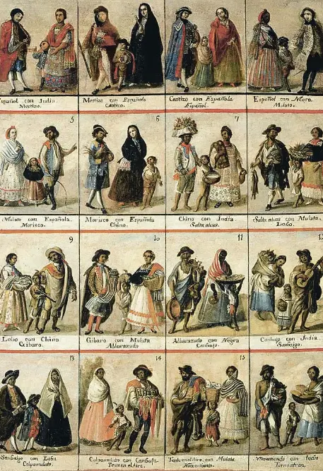 Pinturas de castas: la clasificac­ión del mestizaje - PressReader