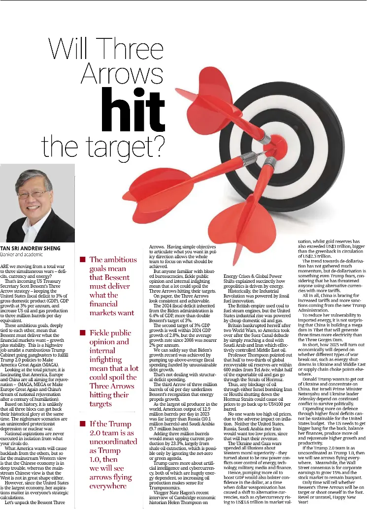 Will Three Arrows hit the target? - PressReader