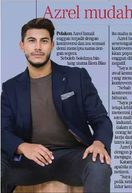 Azrel mudah tertekan, elak diserang netizen - PressReader