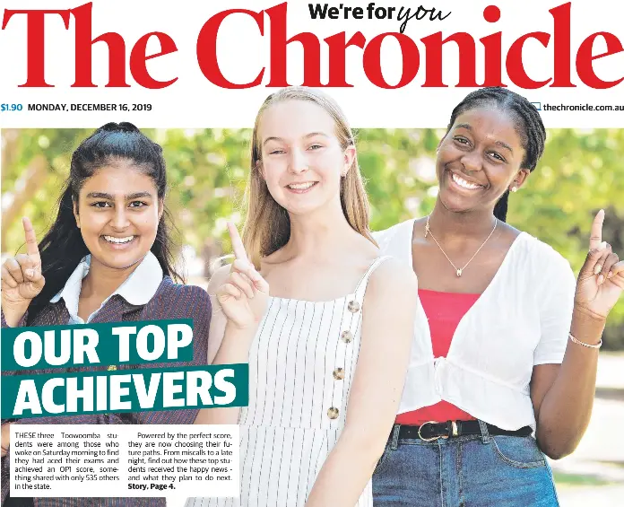 OUR TOP ACHIEVERS - PressReader