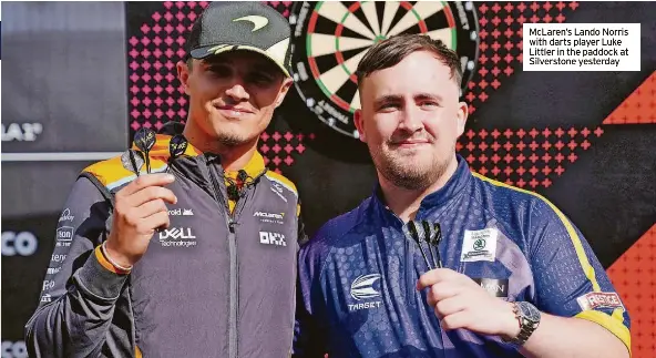 Lando urges stewards to keep an eye on Max - PressReader