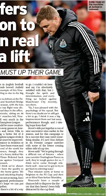 Howe offers protection to a team in real need of a lift - PressReader