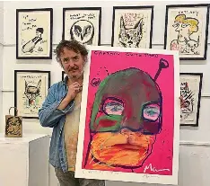 No joke! Comedian Moran gets serious with art exhibition - PressReader