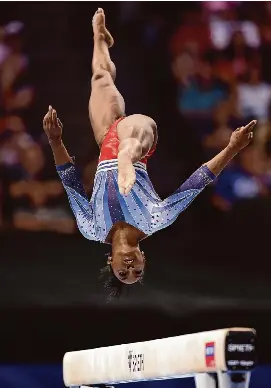 Biles on top, but injuries mount behind her - PressReader