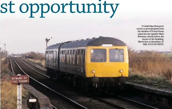 A lost line… and a lost opportunit­y - PressReader