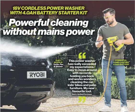 Powerful cleaning without mains power - PressReader
