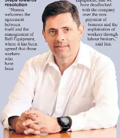 Bell Equipment CEO resigns - PressReader