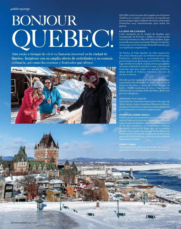 BONJOUR QUEBEC! - PressReader