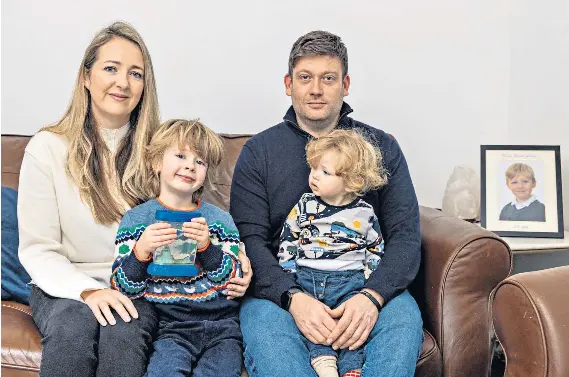 ‘When our six-year-old son died of cancer, there was no support ...